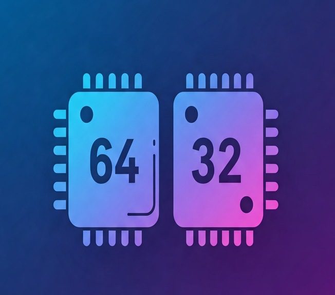 32-bit vs 64-bit Processors: Key Differences & Performance Impact